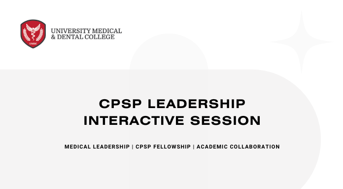 University Medical & Dental College – Apply Now | UMDC